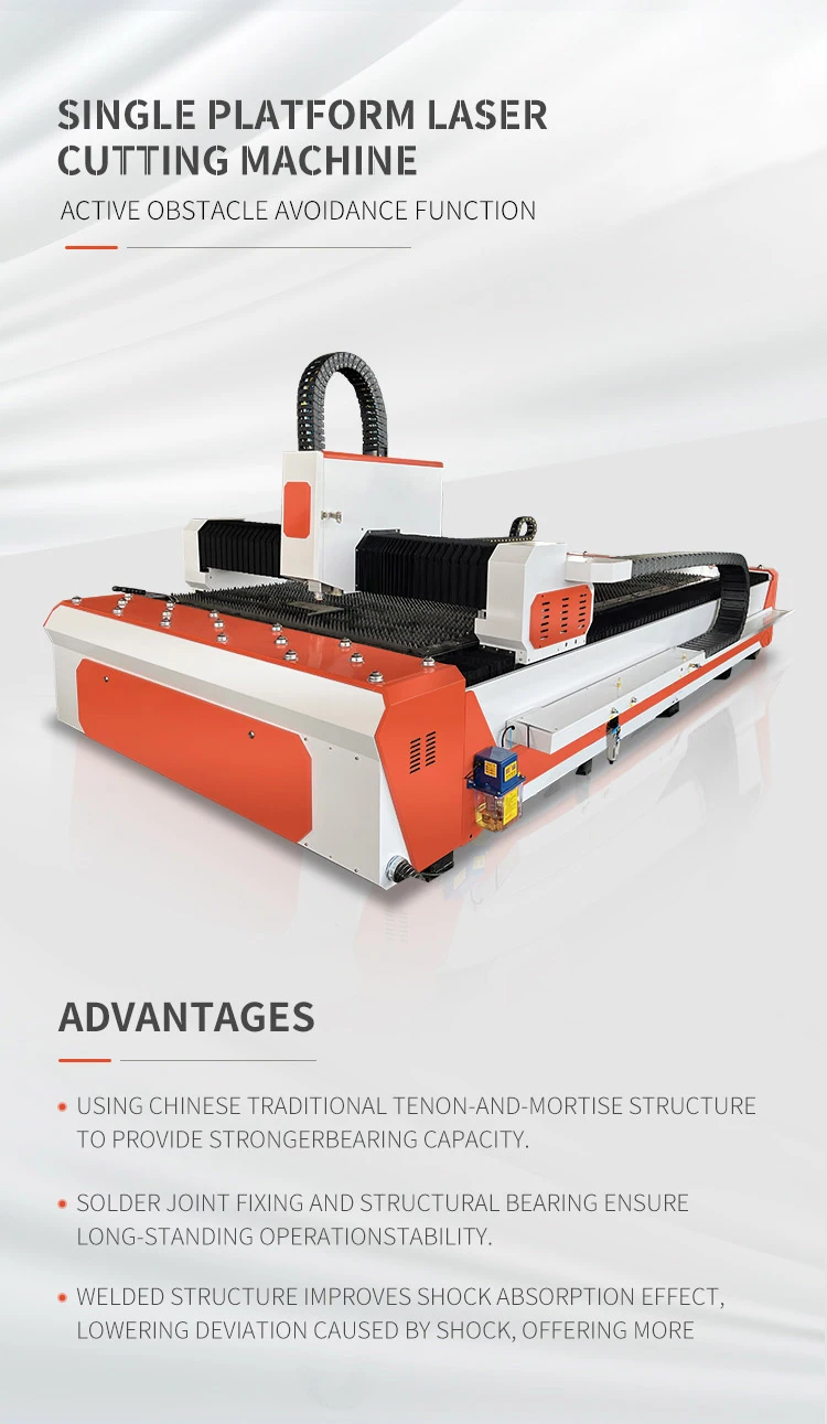 Cortadora Laser 1000-3000W Max / Raycus Source CNC Fiber Laser Cutting ...