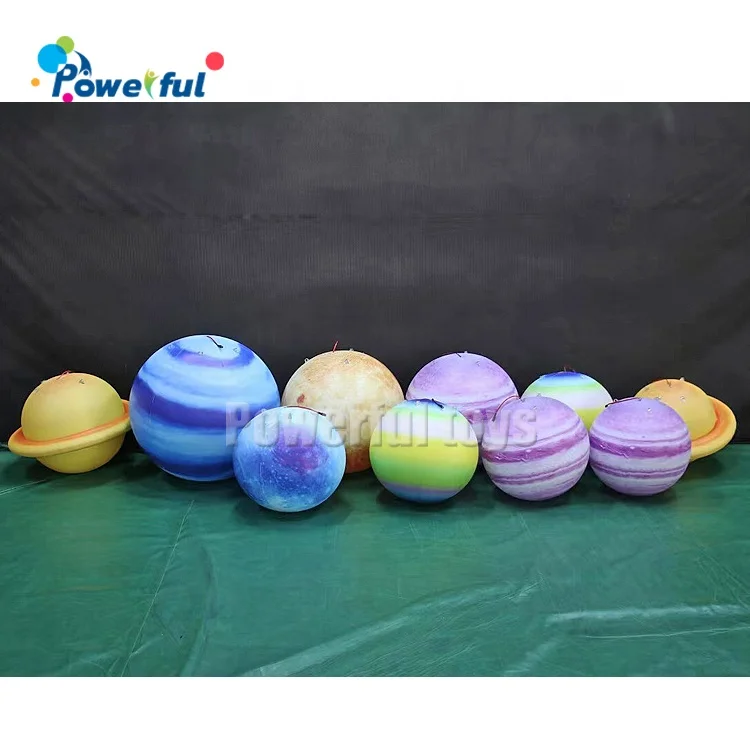Factory Price Inflatable Led Lighting Outer Space Balloon Earth Balls ...