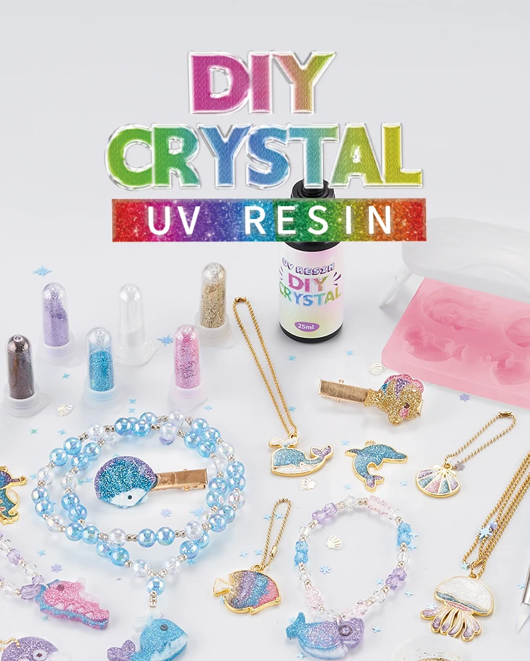 2023 Uv Resin Custom Key Chains Set With Silicone Moulds Diy Uv Resin ...