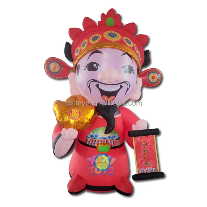 Inflatable God of Wealth - Chinese New Year Decor Balloons