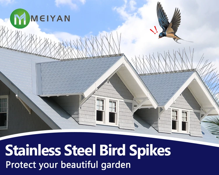 1m Stainless Steel Bird Spikes Assembled Bird Spikes For Pigeons Small ...