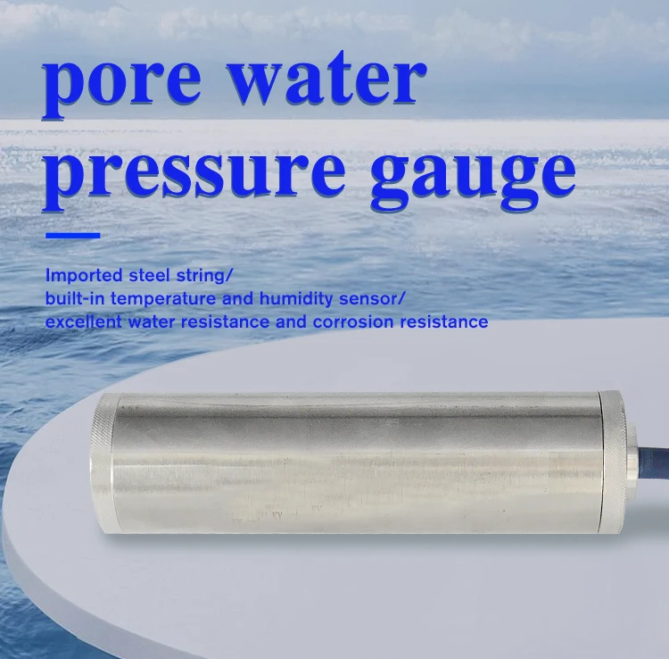Water Pressure Level Sensor Vibrating Wire Piezometer Monitoring Pore ...