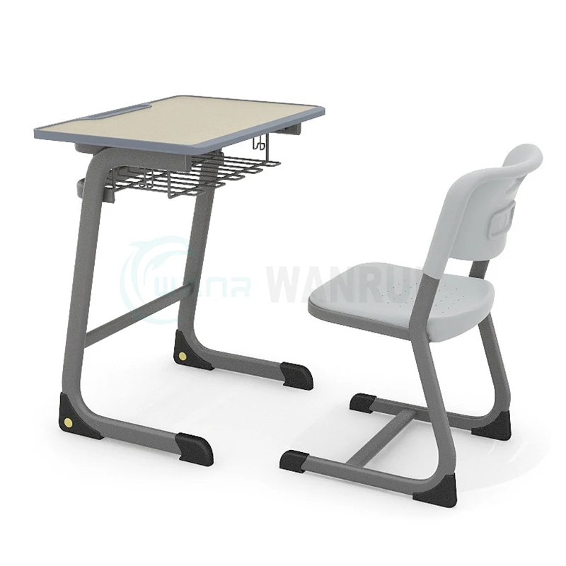 Wholesale School Furniture Single Kids Learning Desk High School ...