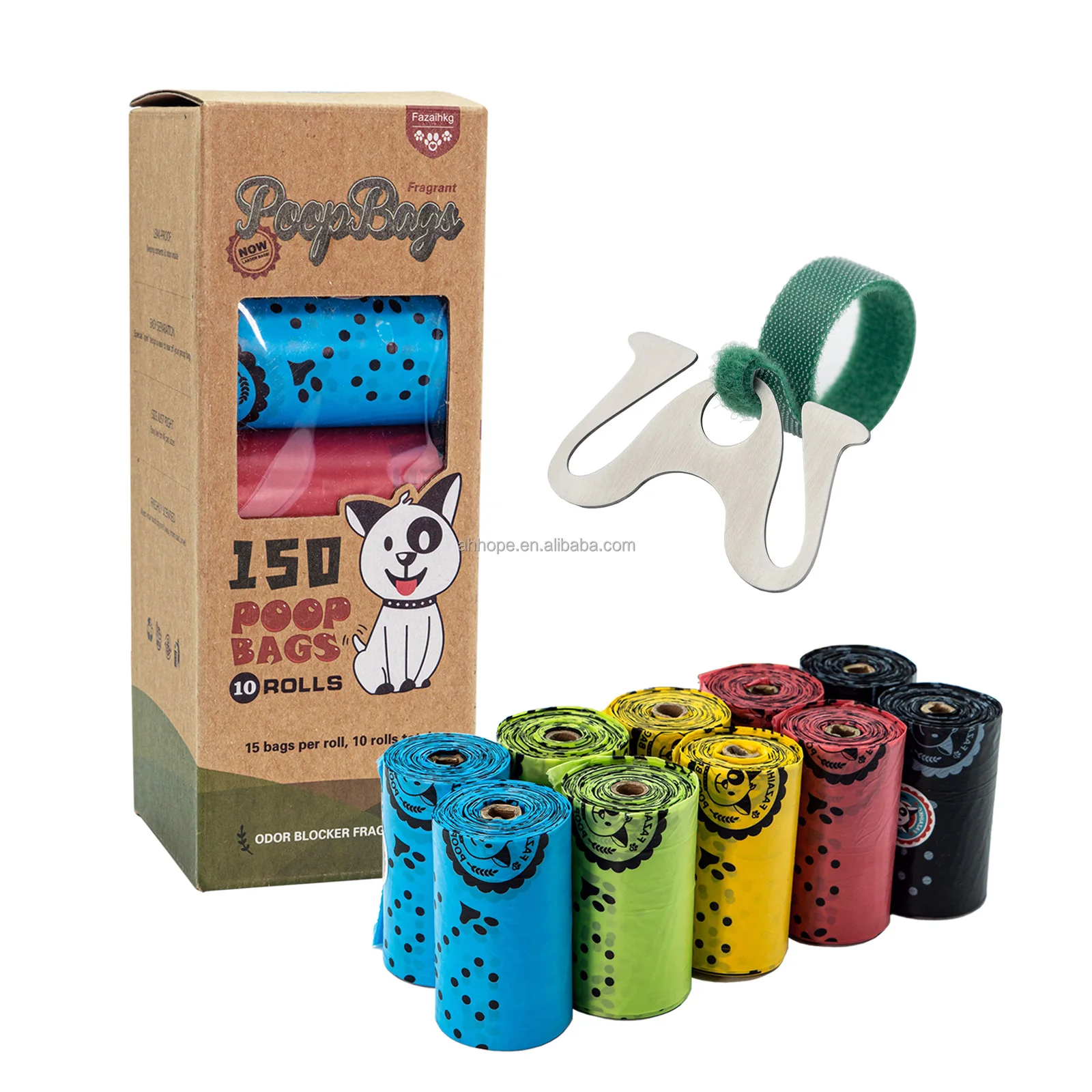 Best Factory Seller Pet Compostable Plastic Bags Dog Poop Packaging ...