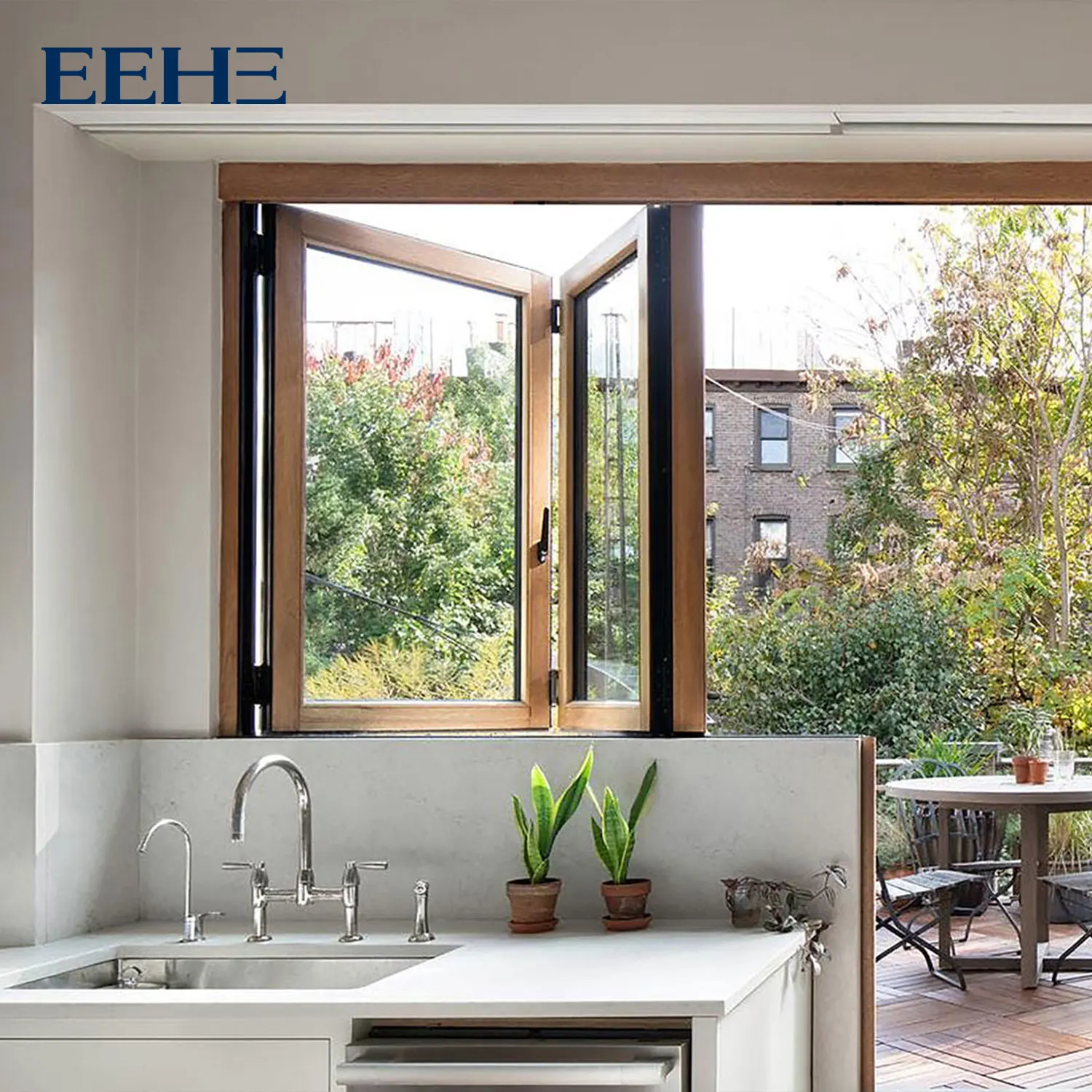 Modern Aluminum Window Frames - Villa & Commercial Use