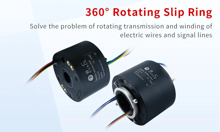 Guren GK1256 Slip Ring - 360 Degree Rotary Joint Motor