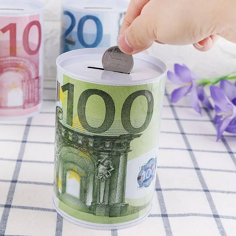 Custom Money Tin Box - Coin Saving Tins with Logo