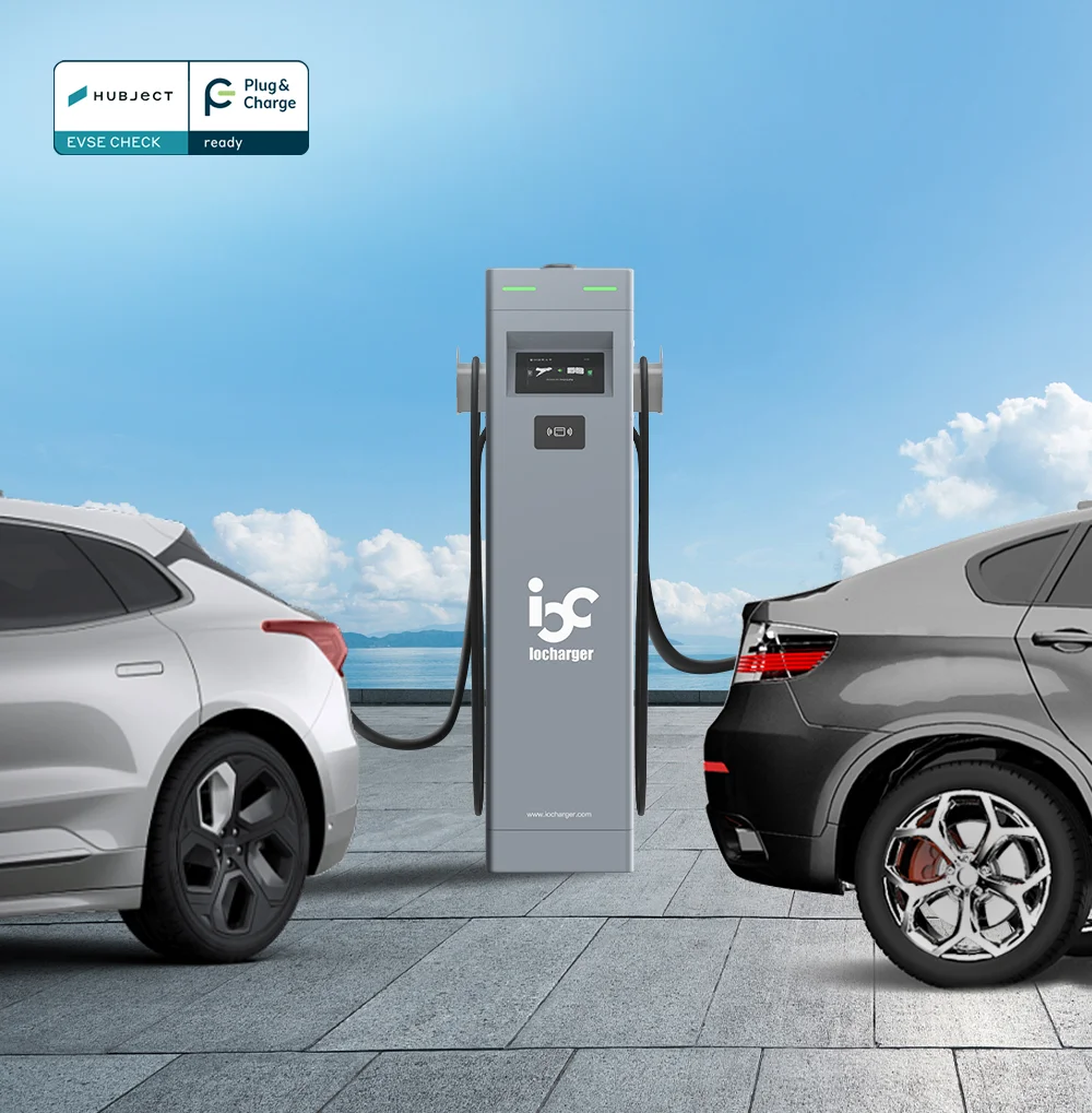 Floor-Mounted Electric Car Charging Stations Level 2 Evse Load ...