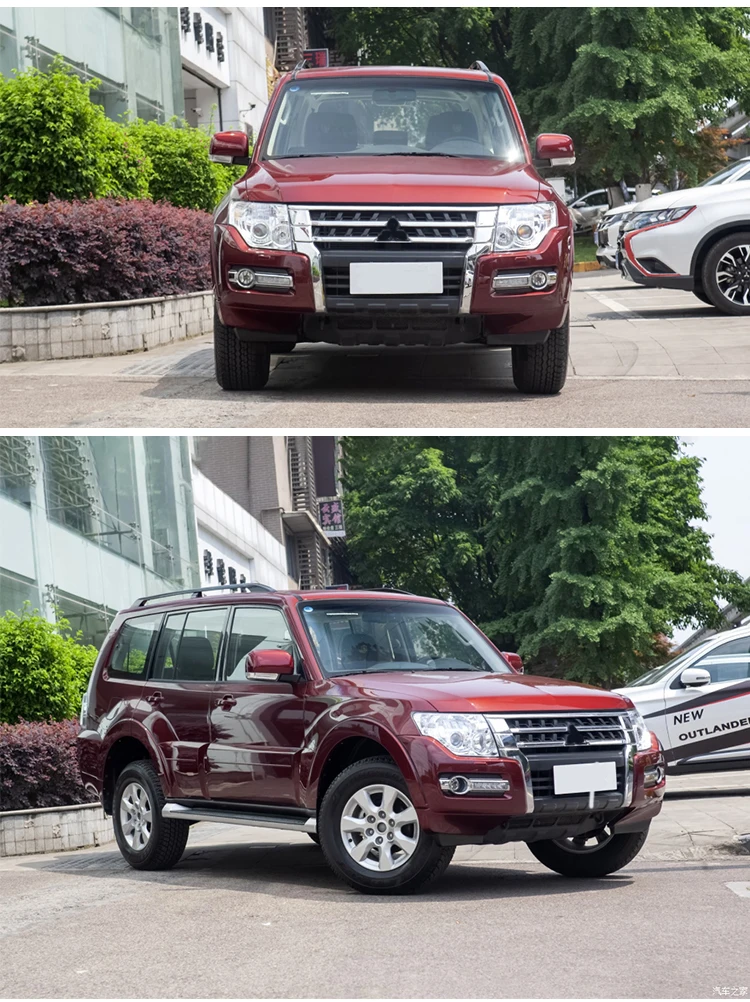 2015-2018 Mitsubishi Pajero V93 V97 Upgrade to V98 Body Kit Facelift Bumper