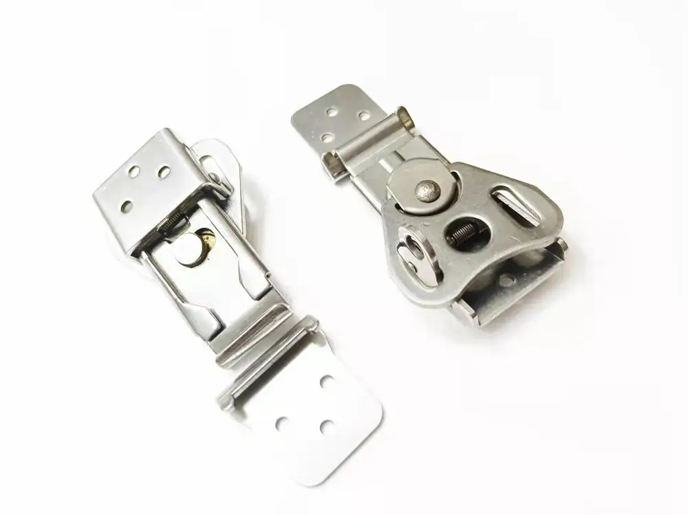 Adjustable Steel Spring Toggle Latch Lock Fastener Hardware Box Wing ...