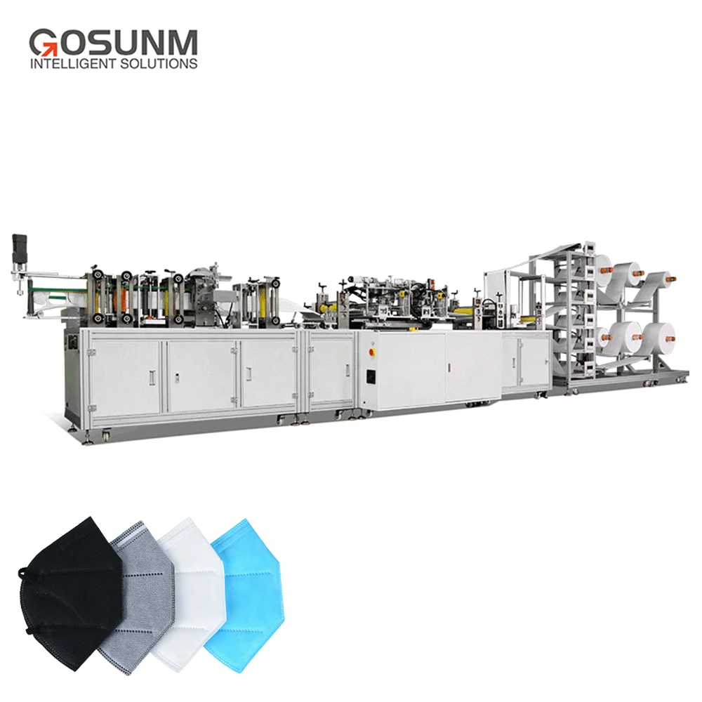 GOSUNM FPP2 FPP3 KN95 N95 Mask Making Machine - 120pcs/min