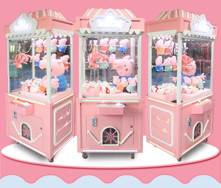 Big Claw Machines 2 Player Doll Catching Machine Joystick Arcade Crane ...