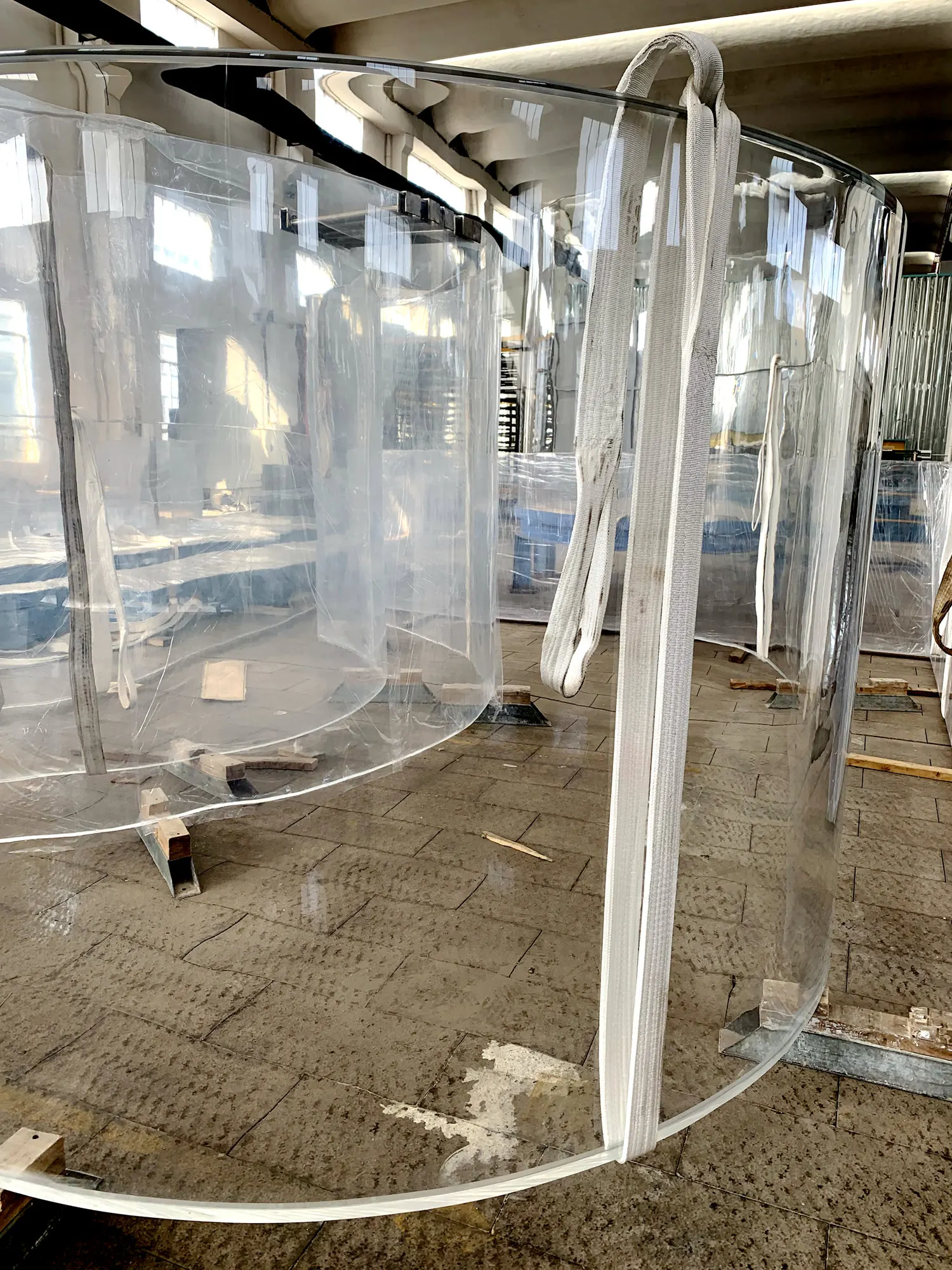 80mm Thick Acrylic Panel Glass Swimming Pool For Swimming Pool Bottom ...