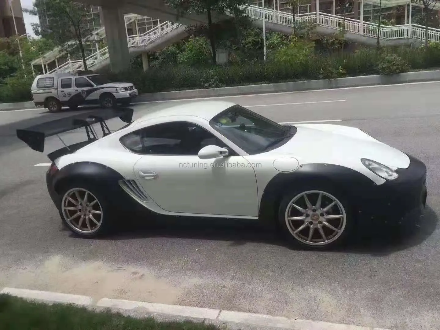 987.1 Rocketbunny Wide Body Kit Front Rear Bumper Side Skirts Spoiler ...