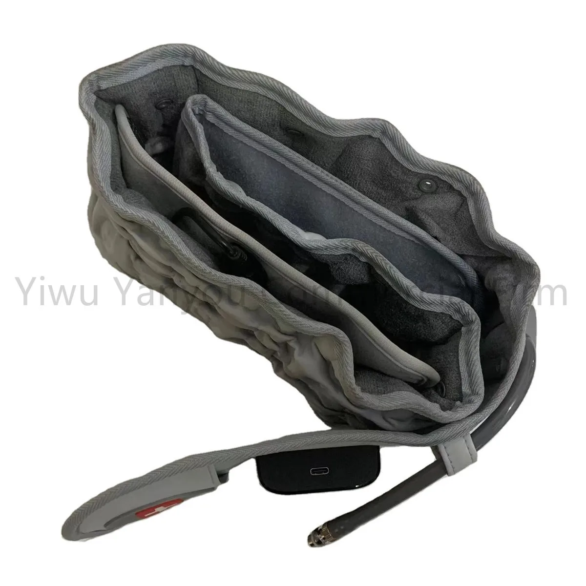 Lumbar Air Traction Belt With Heating & Massage Inflatable Against ...
