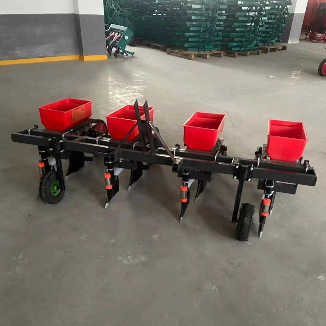 40-80hp Four Wheel Tractor Suspension 4 Rows Corn Planter Soybean ...