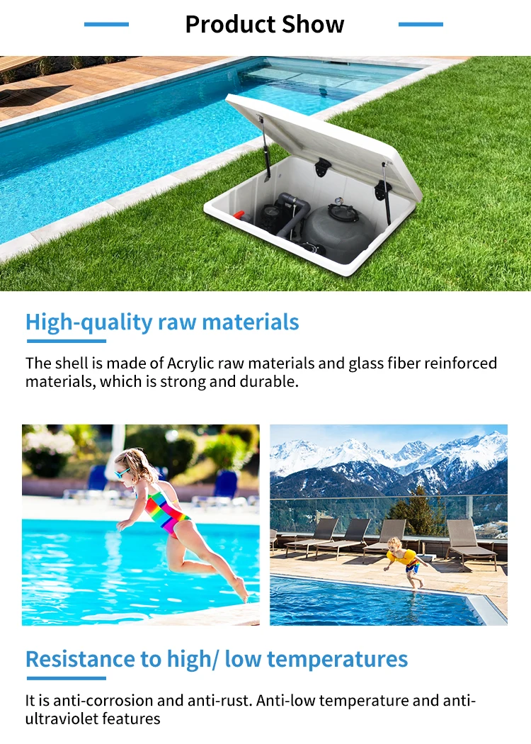 Factory Integrated Inground Filtration Box Sand Pool Filter With ...