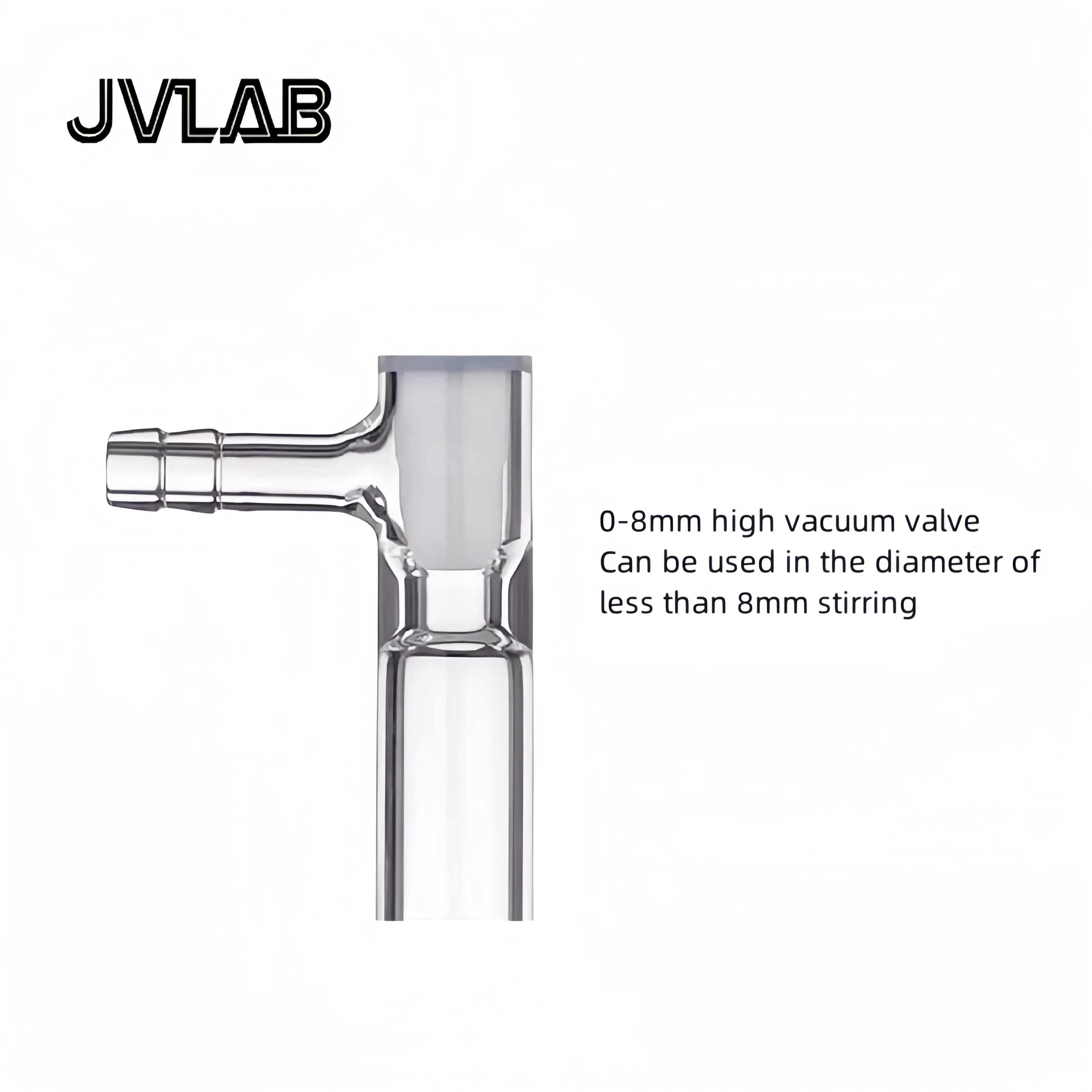 Tubular Solvent Storage Bottle High Vacuum Vent Valve Reaction Tube ...