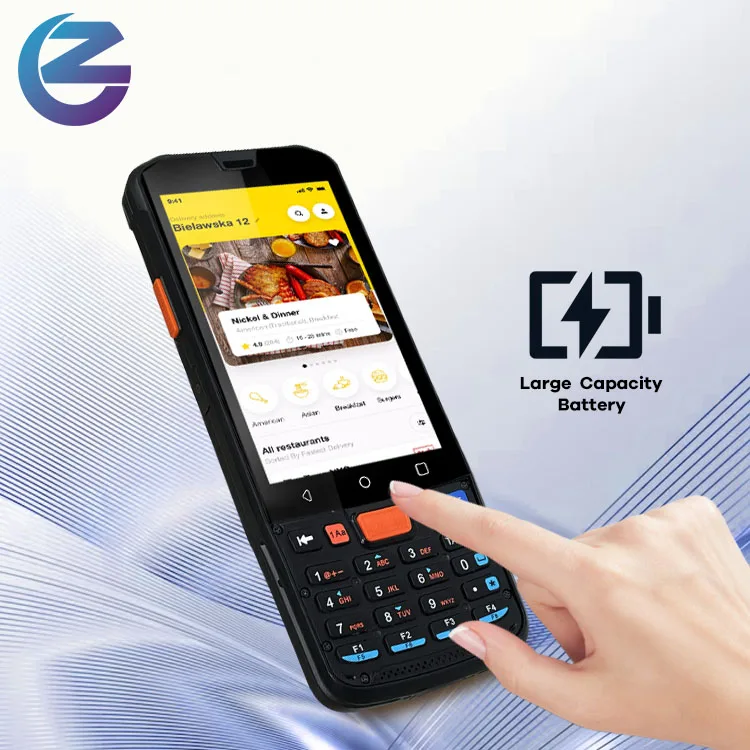 Zcs Z82 4 Inch 2 Sim Card Rugged Handheld Nfc Pos Terminal Mobile Pda ...