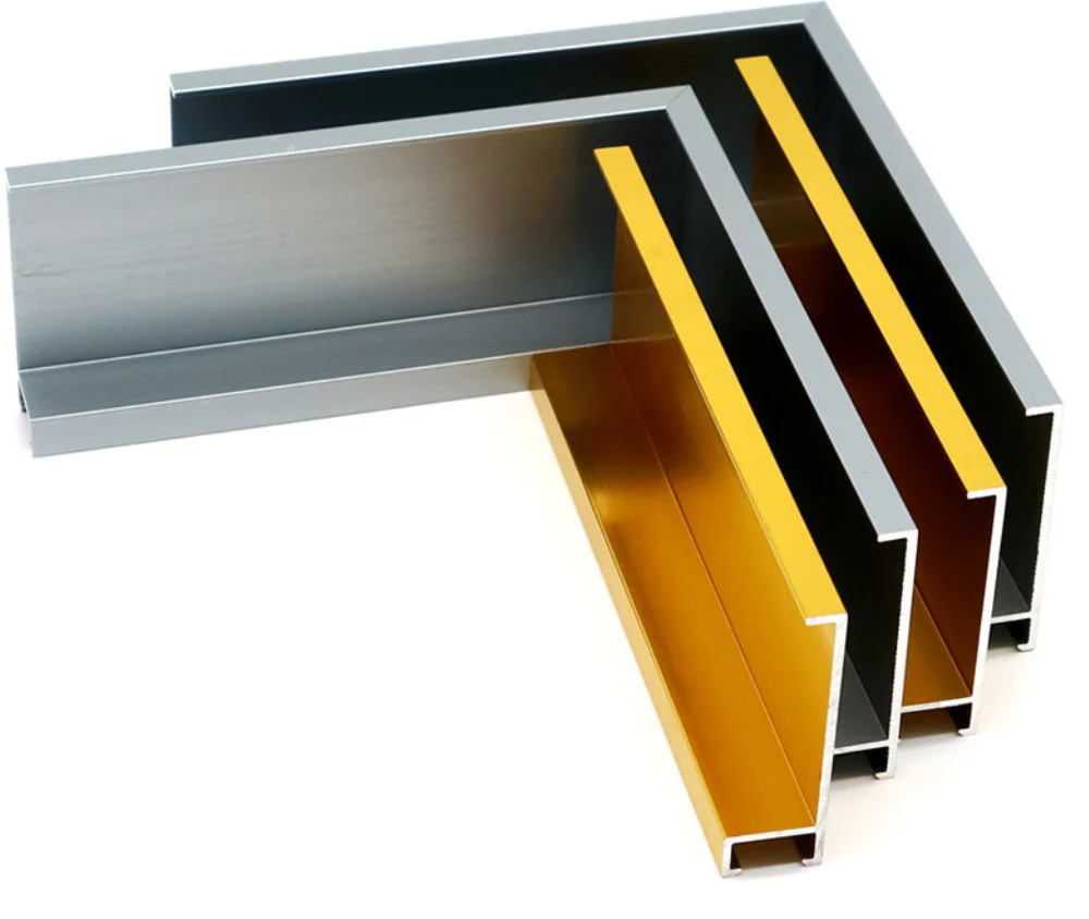 Aluminum Photo Frame - Simple Modern Metal Profile