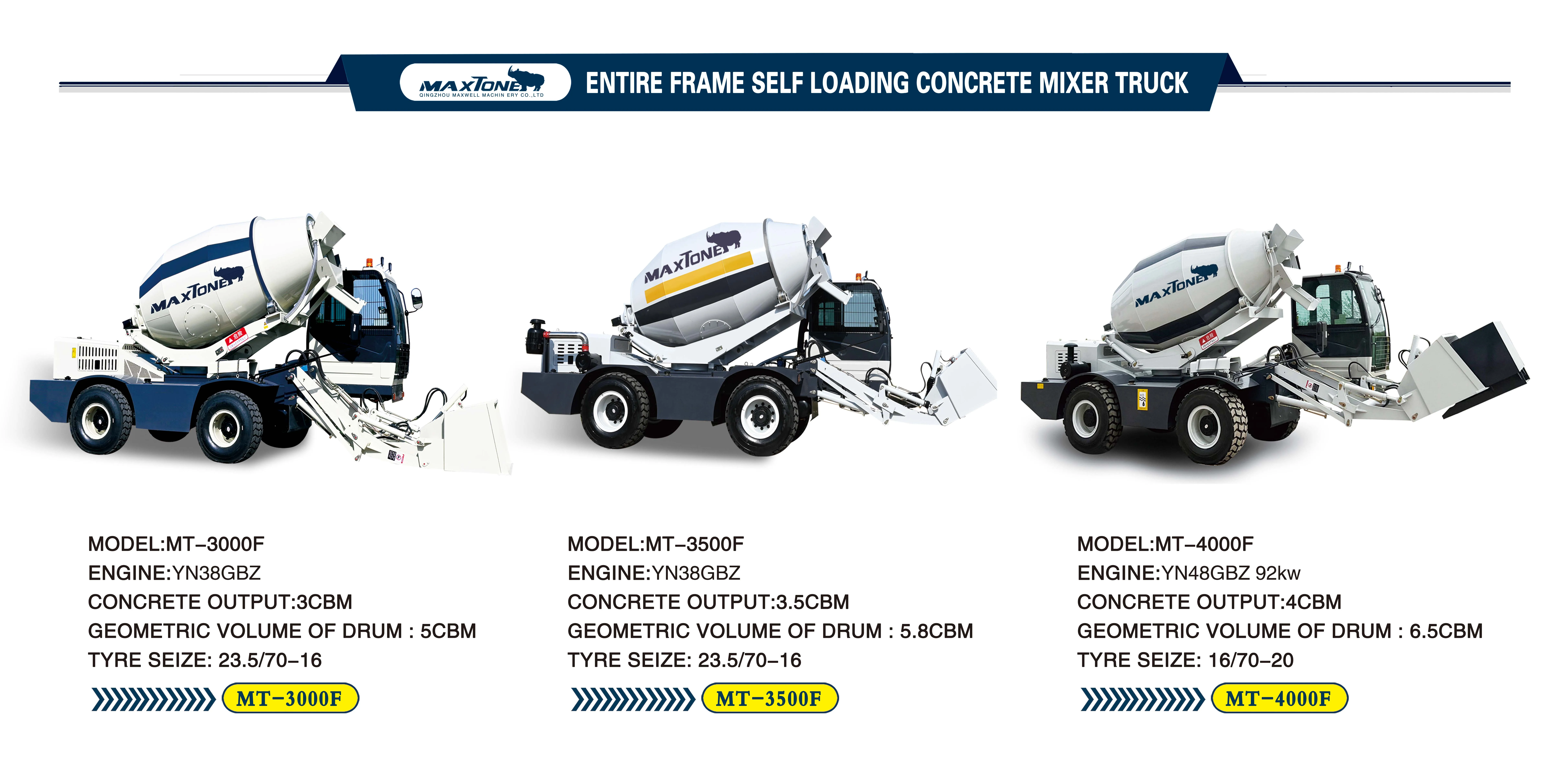 Maxtone Cement Mixer - Efficient Concrete Mixing Solutions