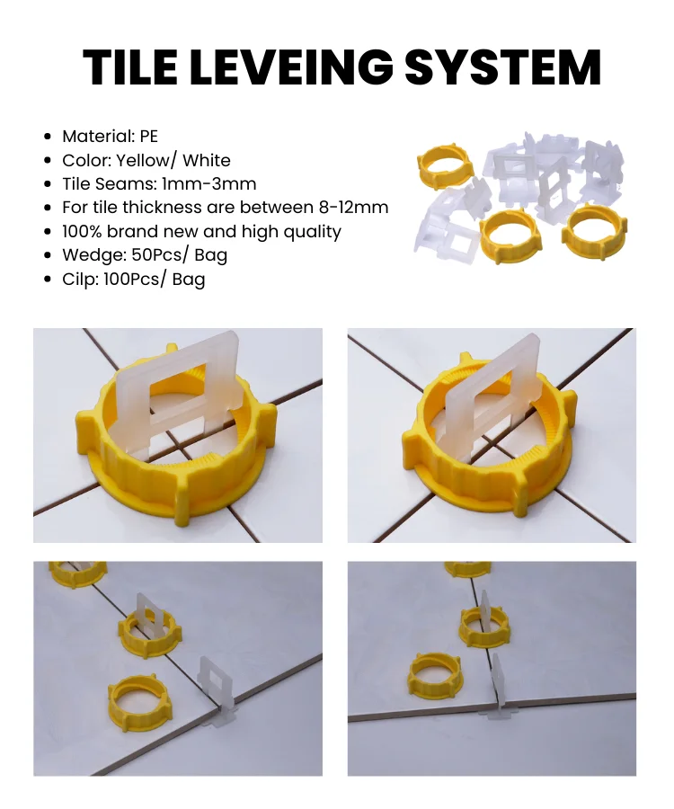 Wholesaler 1mm 1.5mm 2mm 3mm Tile Leveling System Spin Doctor - Buy ...