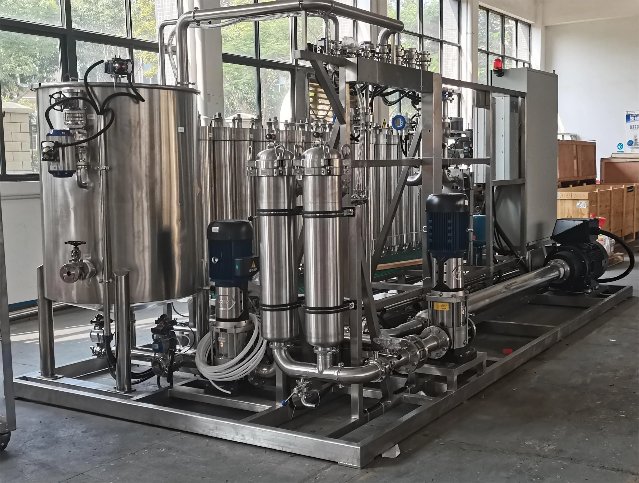 Concentration of Fruit Juice or Pigment Extract Membrane Separation ...