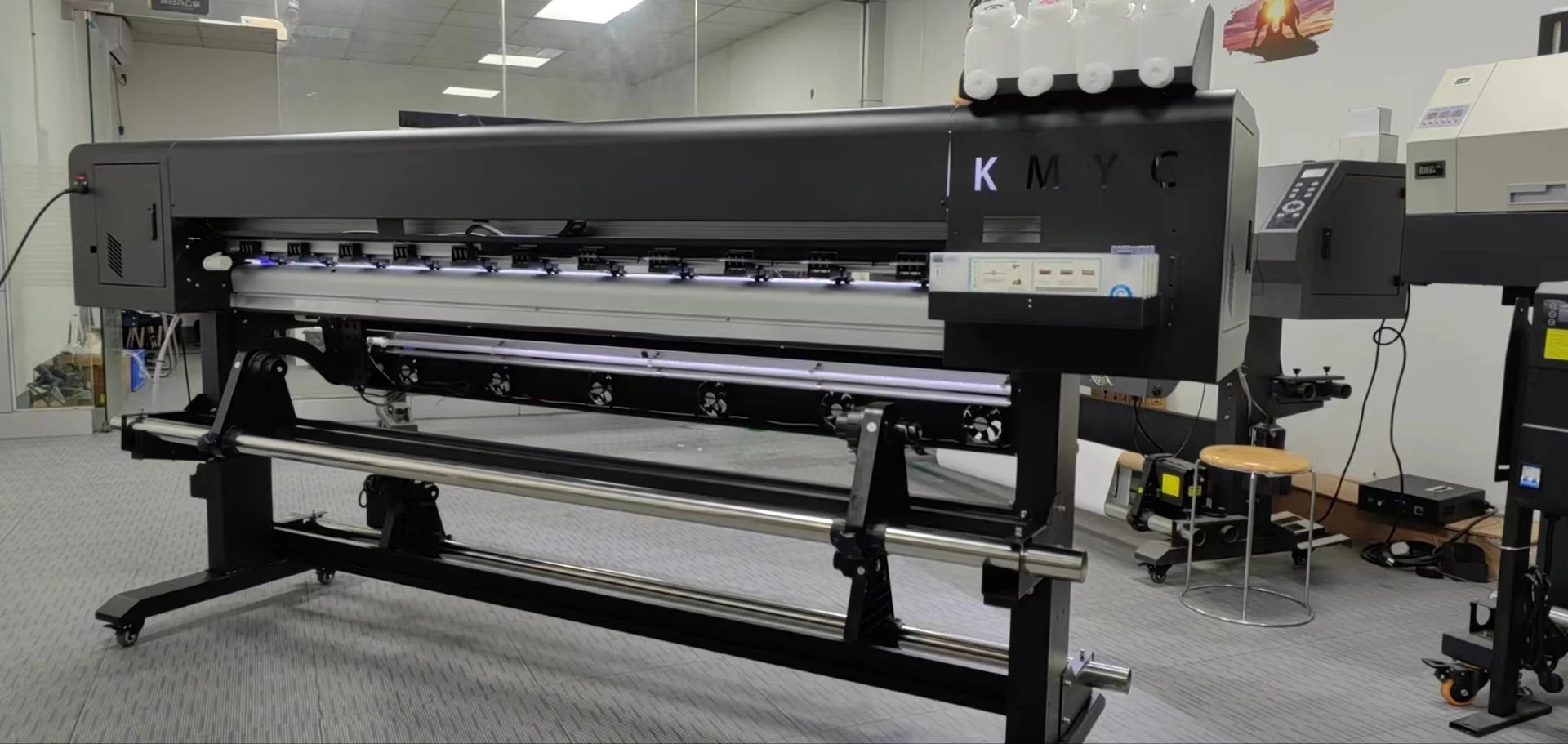 70cm/1.3m/1.6m/1.9m/1.8m Eco Solvent Printer Digital Printer Inkjet ...