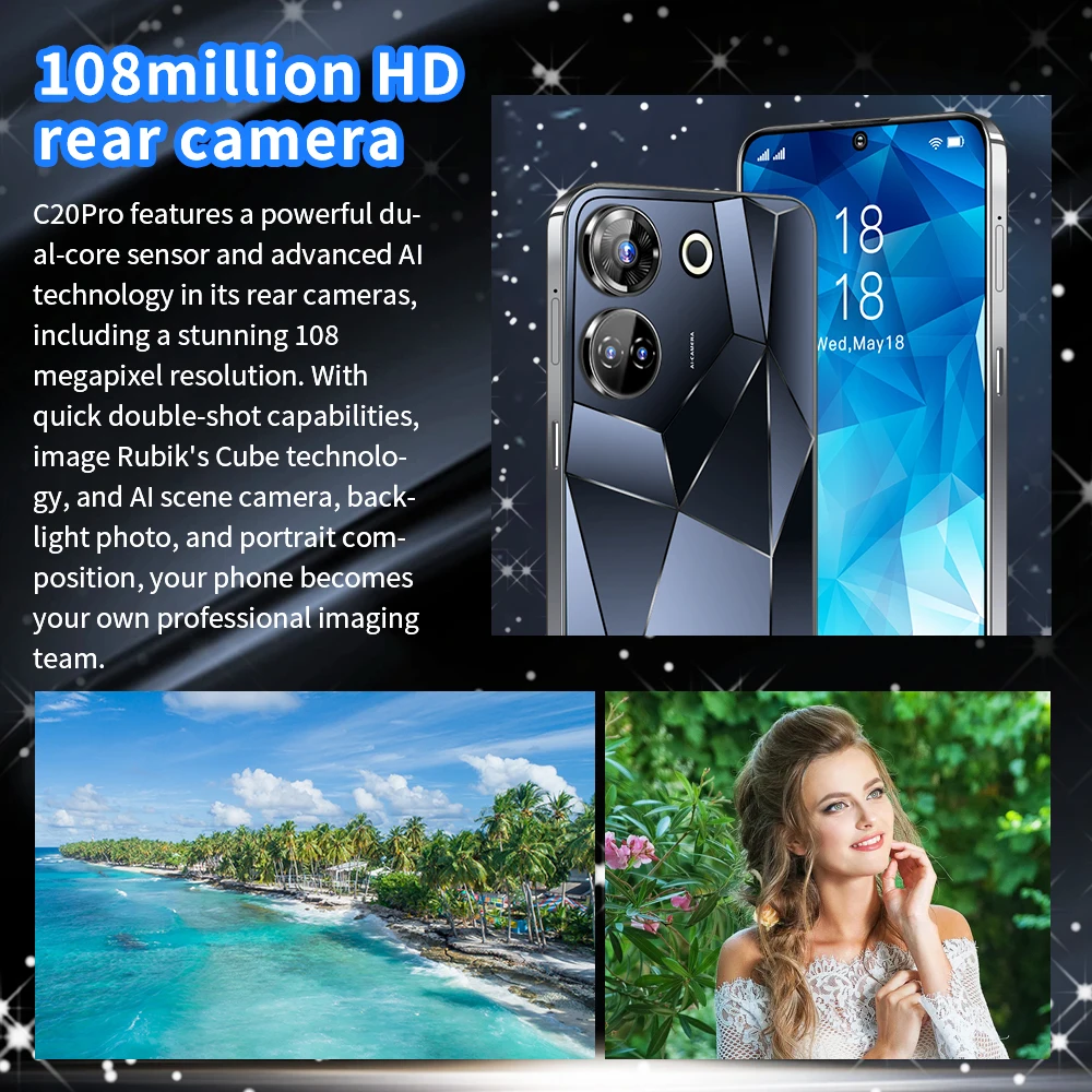Techno Camon 20 Pro Unlocked New Global Version Android 13.0 Phone With ...