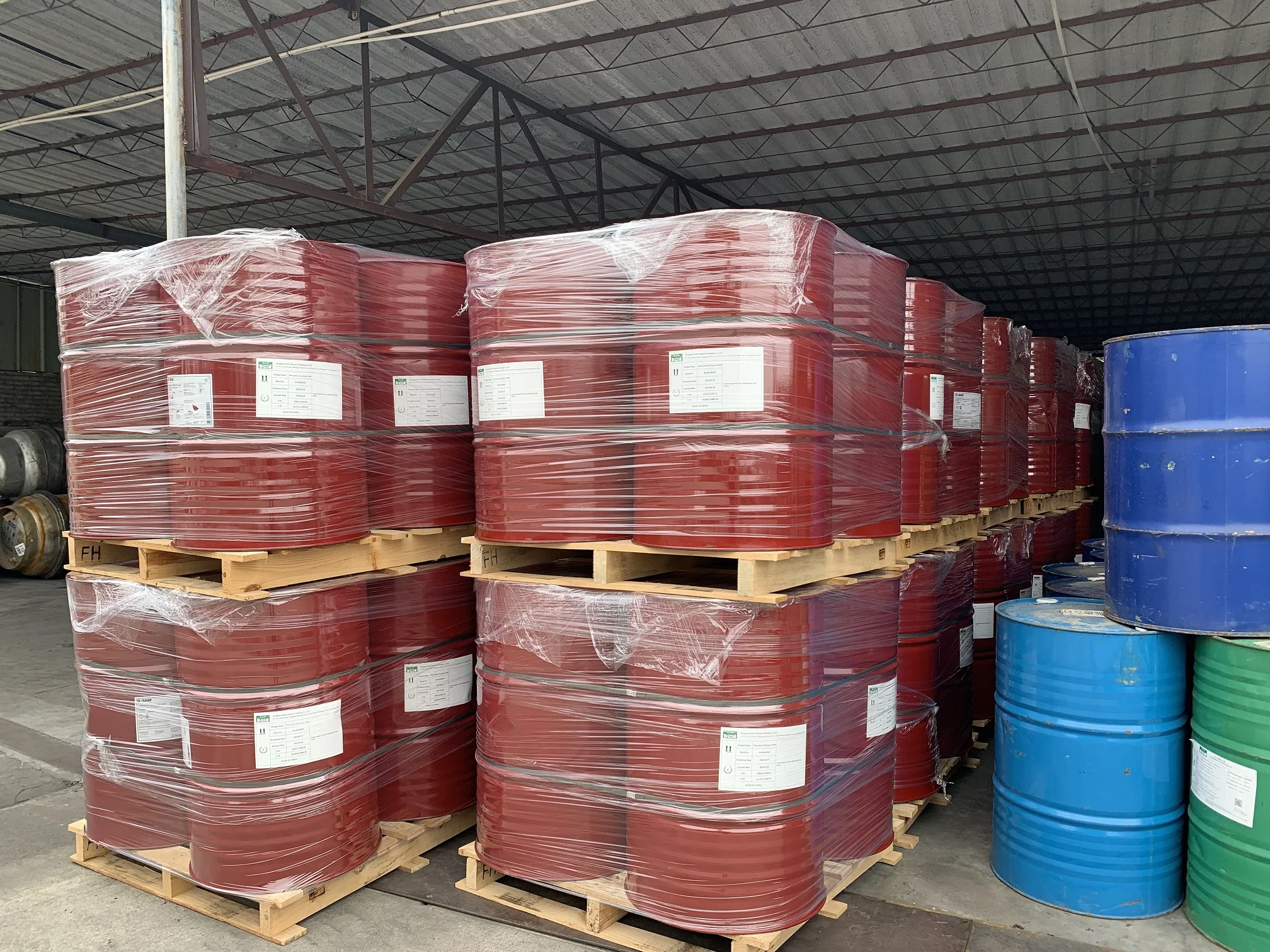 Brand New Polymeric Polyol Polyurethane Insulation Double Barrel ...