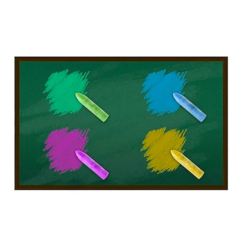 2024 Wholesale 6 Colors Washable Chalks School Blackboard Big Drawing ...