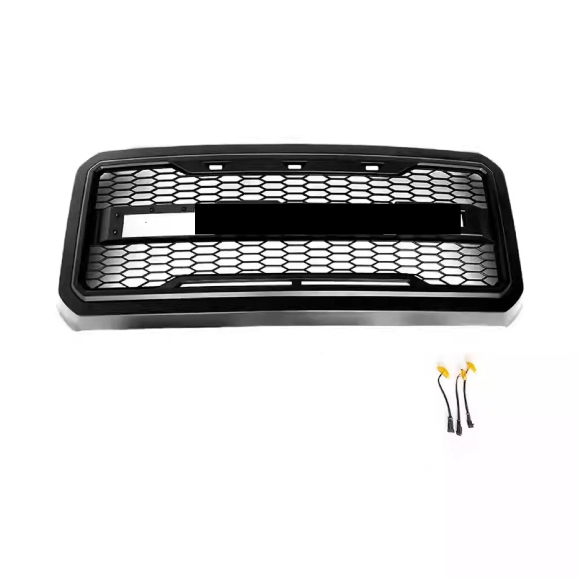 Body Kit Abs Material Grill Mask Grid Radiator Grille For Ford F250 ...