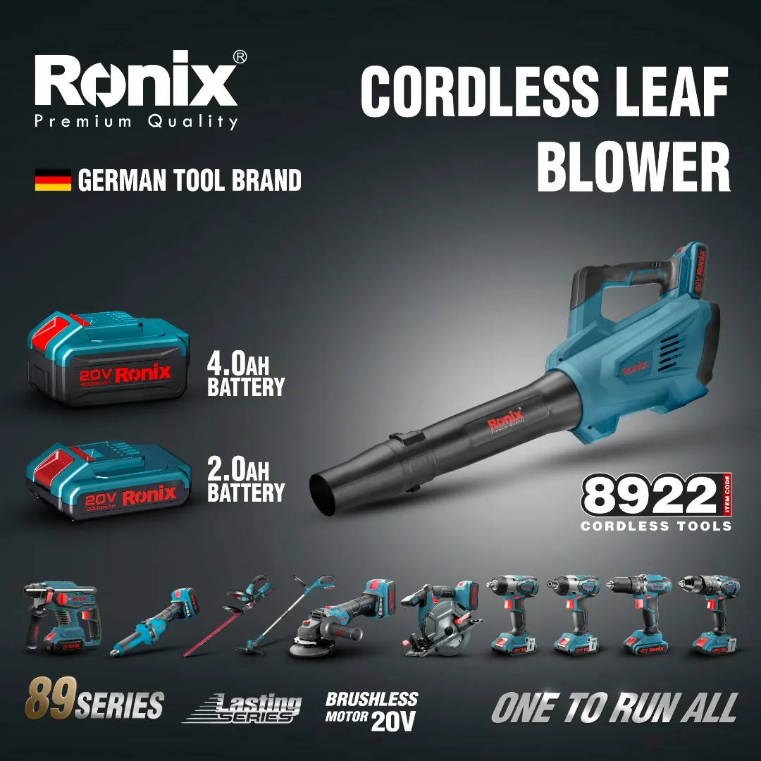Ronix New Model 8922 20v Professional Industrial Large Air Volume ...