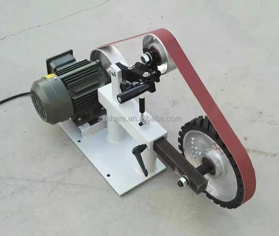 Electric Abrasive Long Belt Grinding Knife Grinders Sander Machine