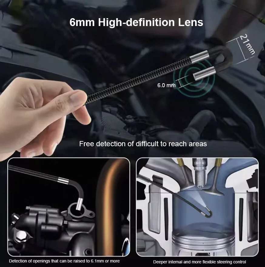 360 Degree Articulating Borescope - Industrial Inspection