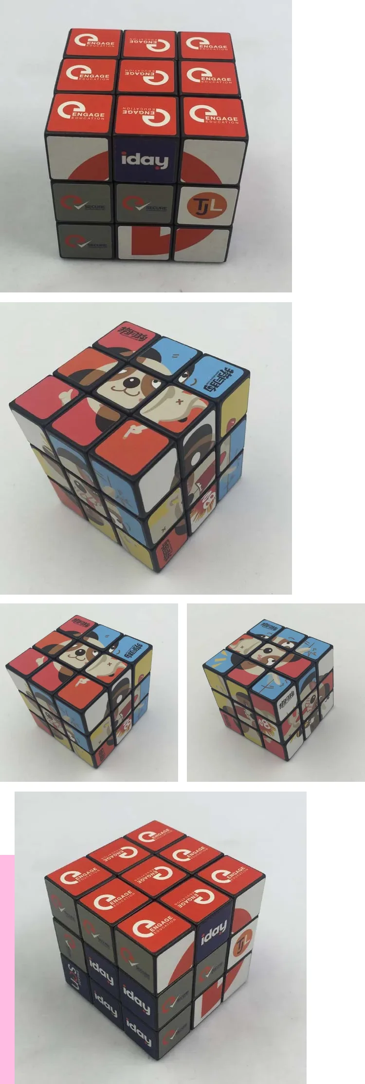 Ambr 2024 Hot Selling 5.7cm Educational Cube Toys Speed Magic Custom ...