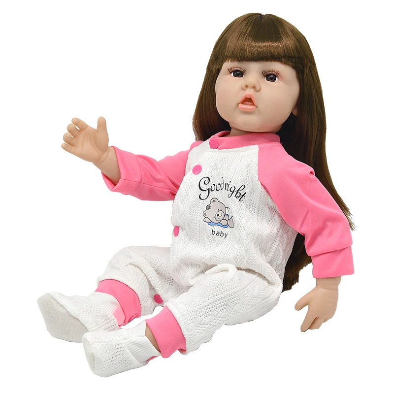 22 Inch Realistic Reborn Baby Doll 55 Cm Soft Silicone Simulation For Ultimate Realism - Buy ...