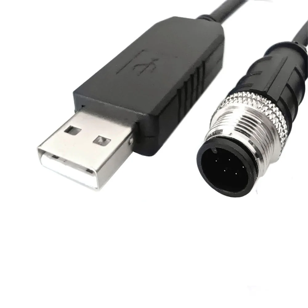 Ftdi Usb Rs232 To M12 8p Male For Sensor Serial Data Acquisition ...