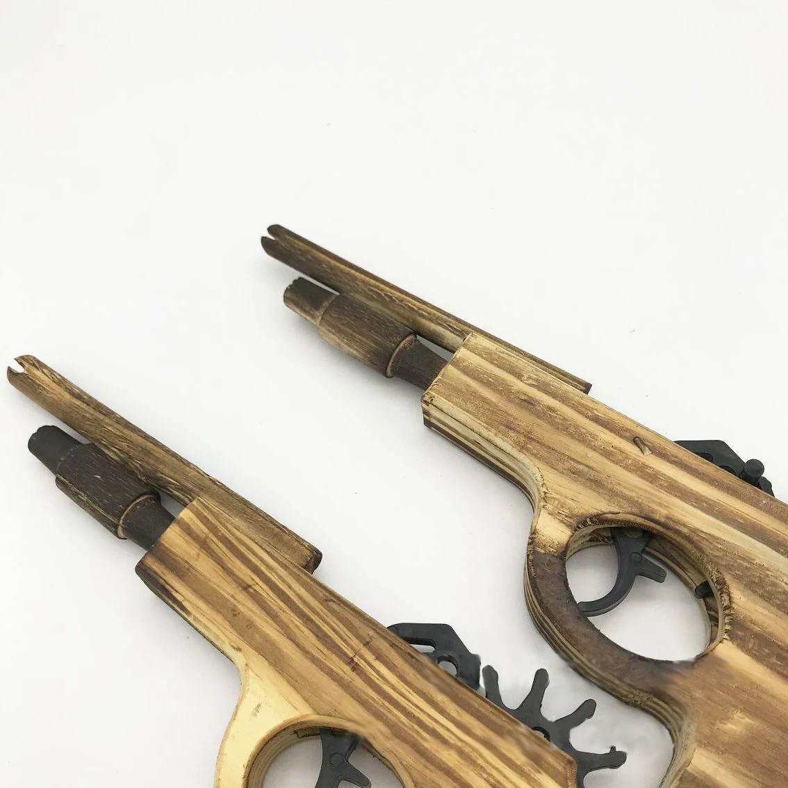 Classic Rubber Band Pistol Montessori Pretend Play Wood Shooter Gun Toy ...