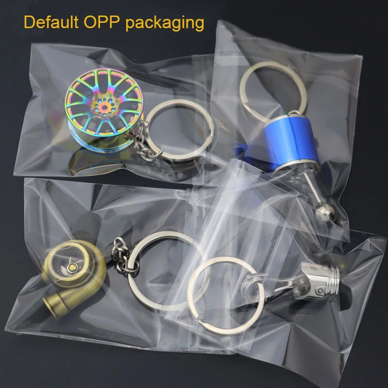 Custom Logo Automotive Car Parts Set Keychain - Promotional Gift