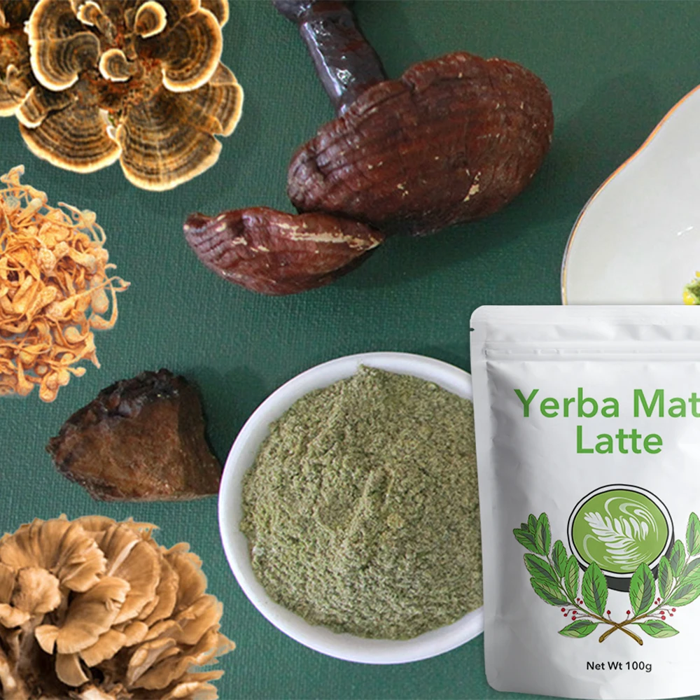 Yerba Mate Instant Latte - Ksorganic Mushroom Extracts