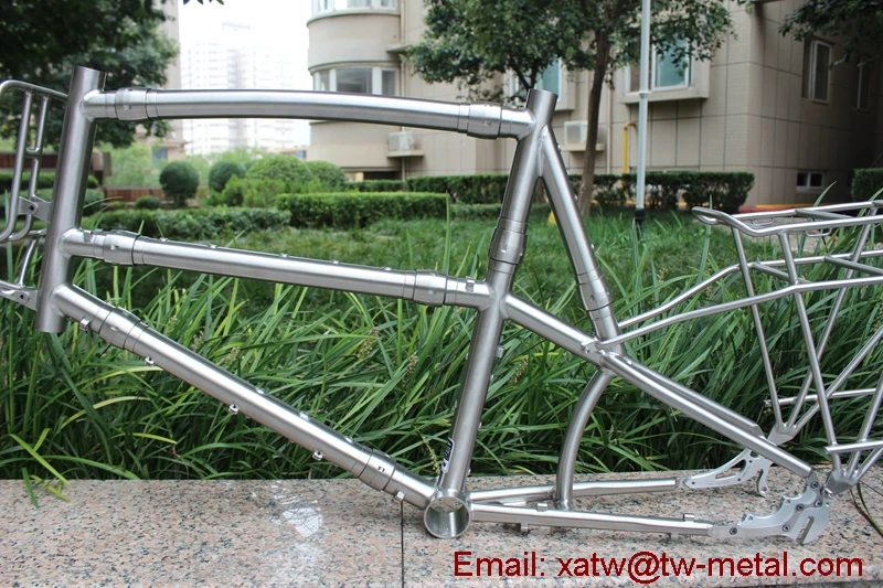 Titanium Coupler Bike Frames - Splitable & Detachable