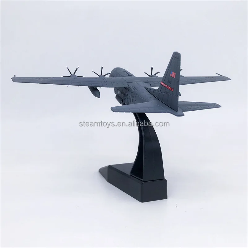 1/200 Scale Model Aircraft Lockheed C-130 Hercules USA Fighter Jet ...