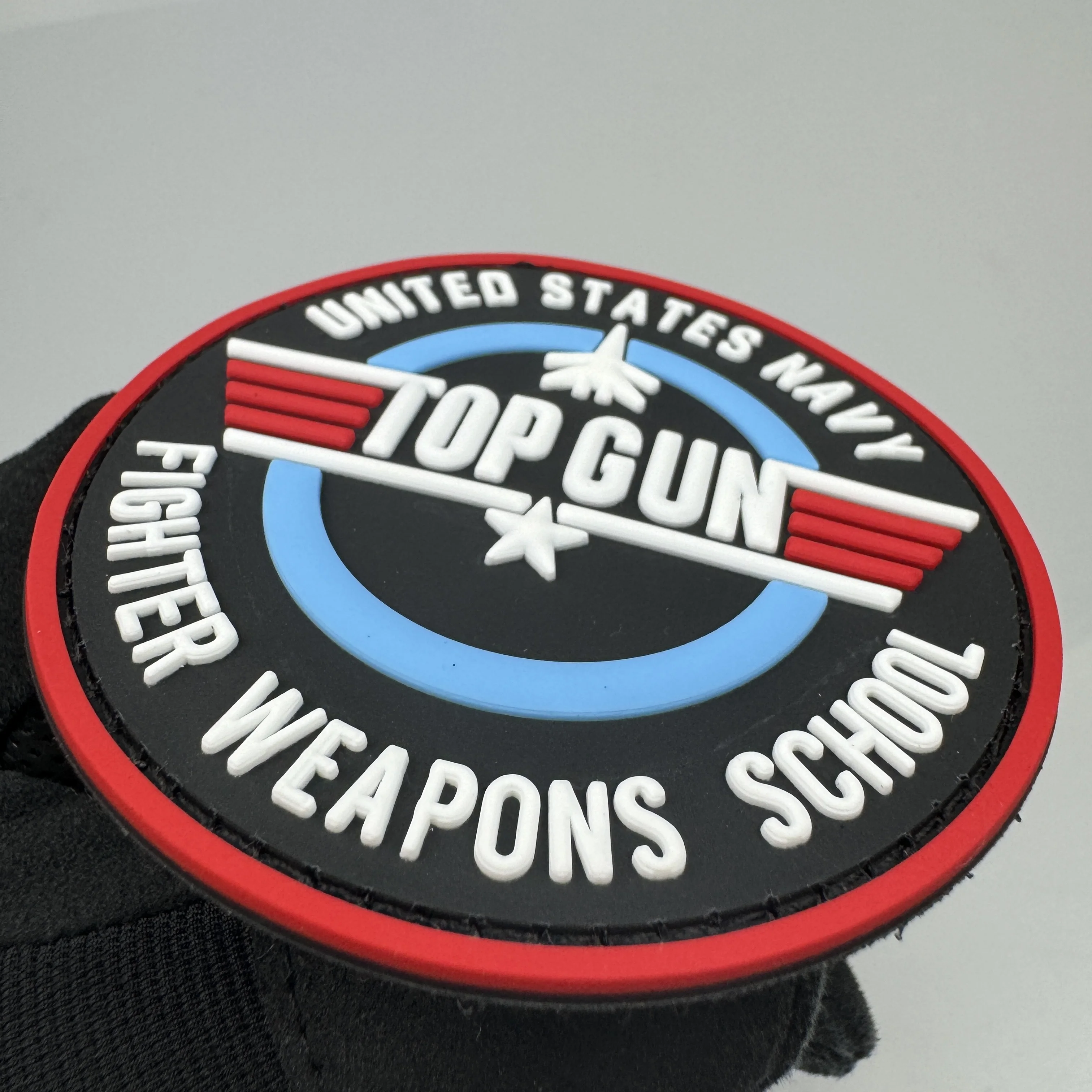 Custom Soft Pvc Patch Design 3d Round Shape Soft Rubber Pvc Patches For ...