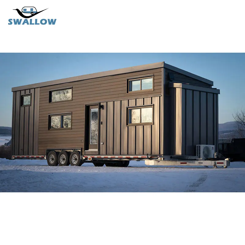 Modular Trailer Caravan Tiny House Camper Trailer Home Prefab House On ...