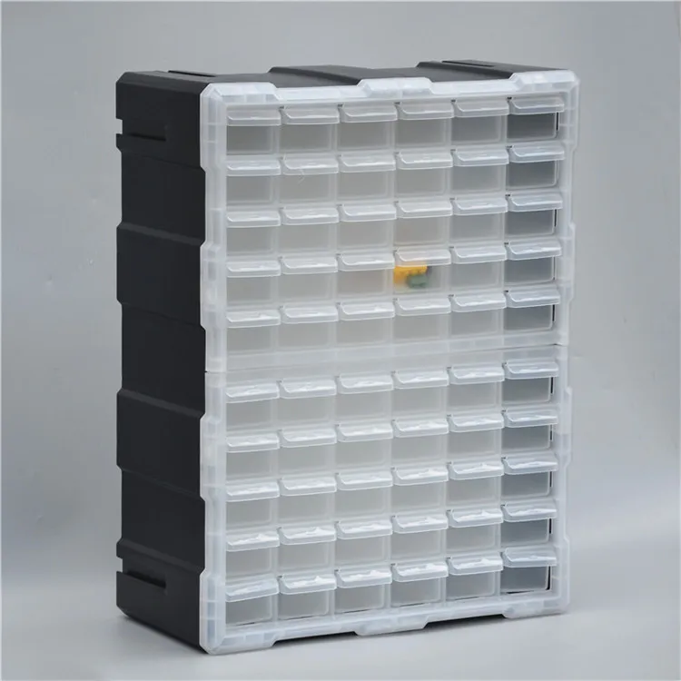 Multifunctional Small Parts Organizer 40 Drawer Stackable Storage Box ...