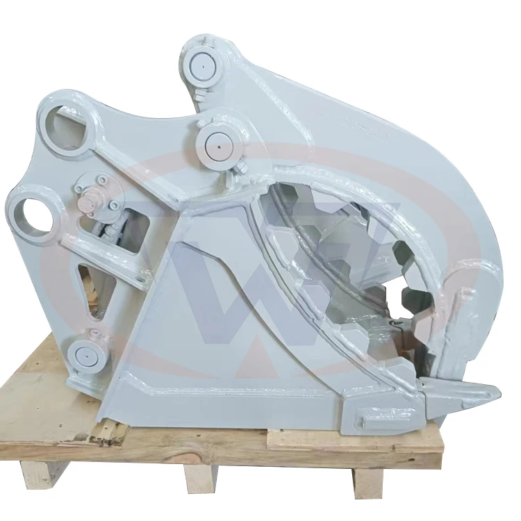 Excavator Thumb Grab Hydraulic Grapple Bucket - Buy 1.7-30t Excavator ...