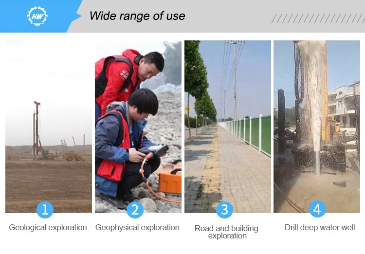 Mechanical Top Drive Mud And Air Drilling Rig For Core Drilling Water ...