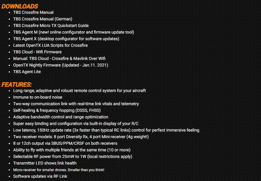 Tbs Crossfire Micro Tx V2 868mhz/915mhz Transmitter Jr Module For Fpv ...