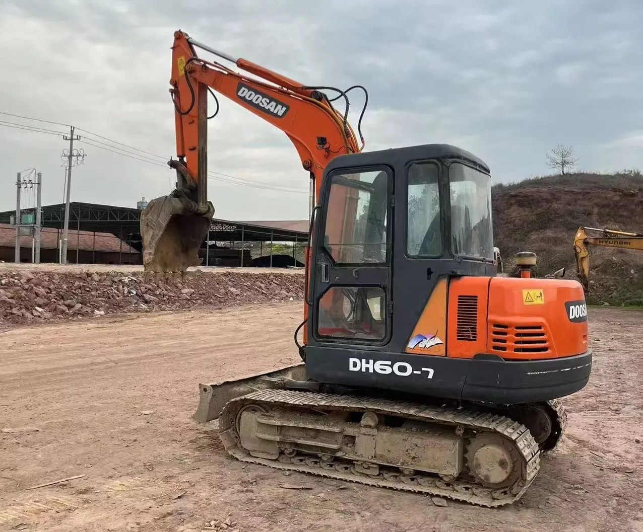 Doosan DX55 Mini Excavator - High Efficiency & Versatility